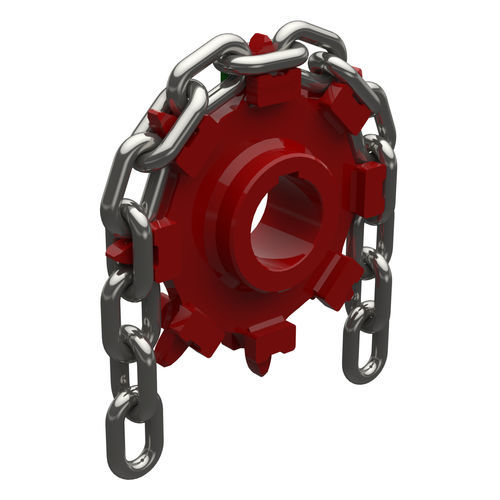 Chain sprocket - IR - pewag Deutschland GmbH - helical-toothed / hub ...