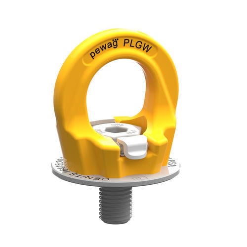 Swivel hoist ring - PLGW-PSA series - pewag Deutschland GmbH - male ...
