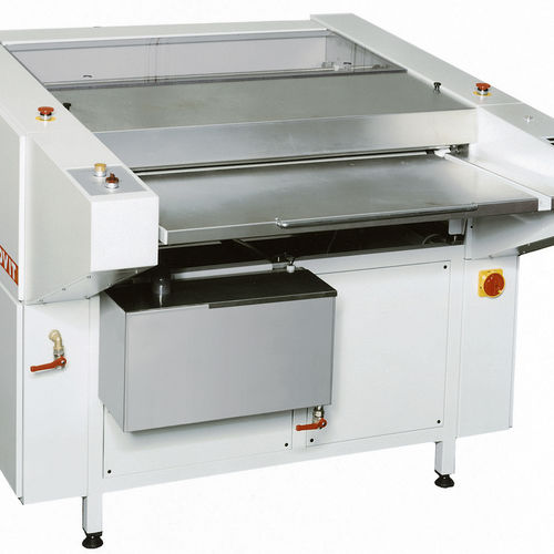 Thermal plate Offset plate cleaner - Ecomatic - OVIT srl - water