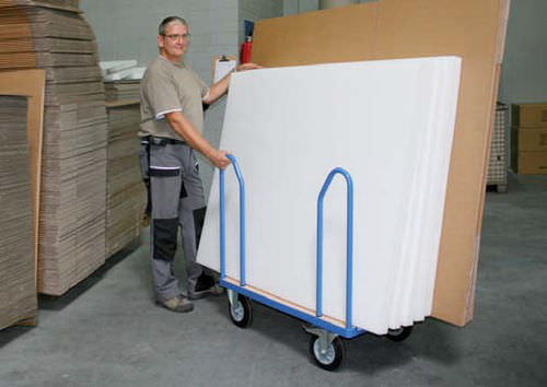 Metal cart - EXPRESSO - platform / panel