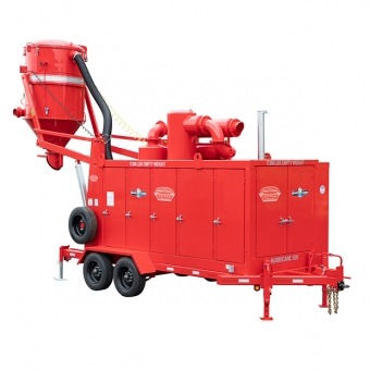 Trailer-mounted vacuum cleaner - QUIET CUBE 500 - Vactagon LLC ...