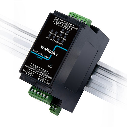 RS-485 device server - NPS5431A - WoMaster - LAN / Modbus RTU / Modbus TCP