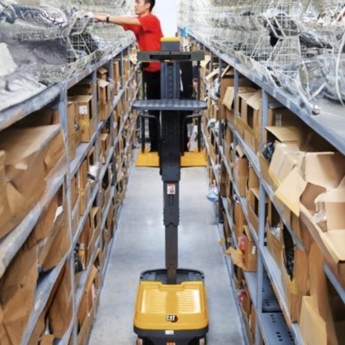 Vertical order-picker - MNO015Q1 - Cat Lift Trucks - for warehouse