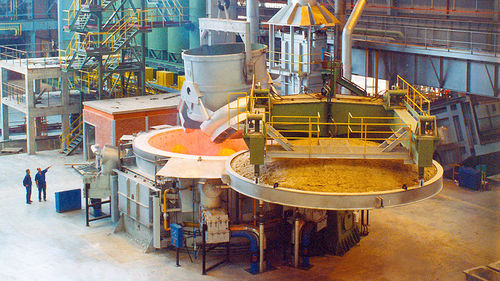 Melting furnace - GHI HORNOS INDUSTRIALES, S.L. - chamber / high ...