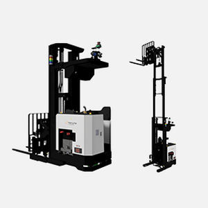 Electric forklift - HANWHA MACHINERY - AGV / high-performance