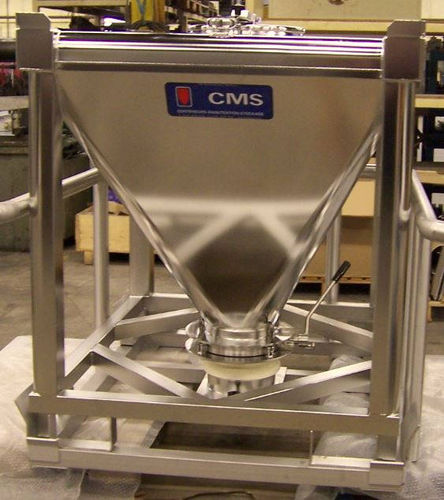 Container emptying system - CMS - CMS Conteneurs Manutention Stockage