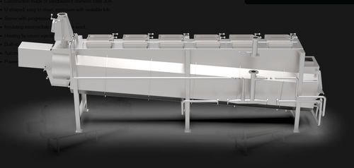 Steam thawing machine - Constructie Bruynooghe N.V. - for fruits and ...