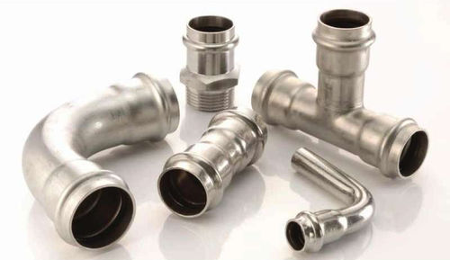 Hydraulic fitting - Due Ci Inox Snc - crimp / T type / elbow