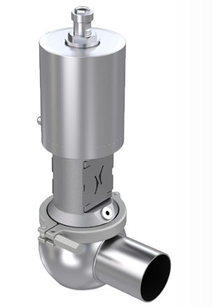 Valve with membrane - SD - Evoguard GmbH - pneumatic / shut-off / for ...