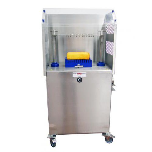 Mechanical cheese portioning machine - EC12 - Marchant Schmidt, Inc