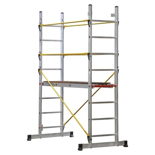 Fixed scaffolding - PL002 - CAGSAN LADDERS - facade / modular