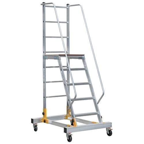 Aluminum ladder - RD0012 - CAGSAN LADDERS - mobile / platform / shelf