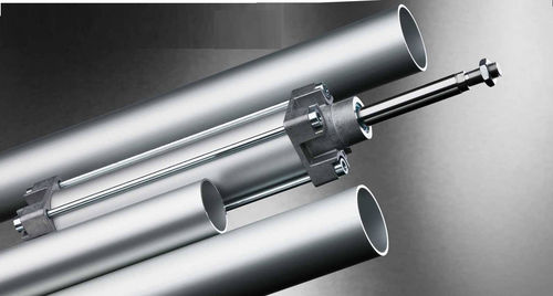 Tube roller - INOMETA - cylinder / stainless steel / aluminum