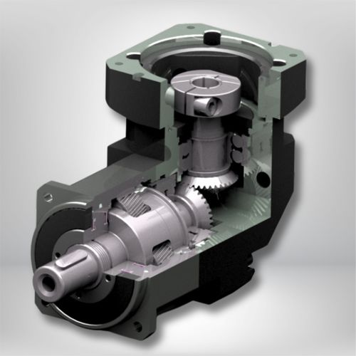 Right angle servo-gearbox - ABR180 - Newstart Planetary Gear Boxes Co ...