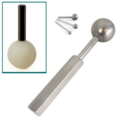 Texture analysis probe - 432 series - Mecmesin - spherical