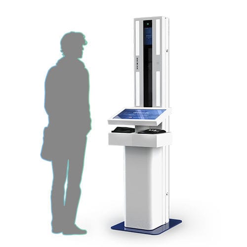 Kiosk terminal - DERMALOG Identification Systems GmbH - touch screen ...