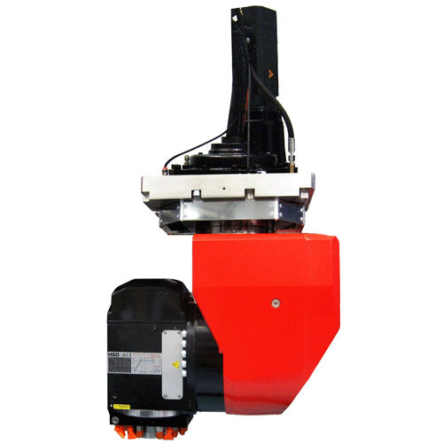 5-axis machining head - HS778 + ES793 - HSD - 2-axis / for heavy milling
