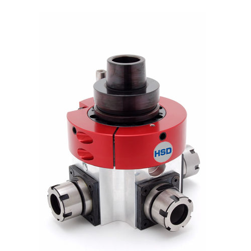 90° aggregate head - B6314B0028 (HSK F63) - HSD - four-sided / for ...