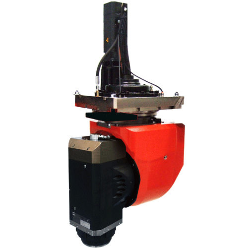 5-axis machining head - HS778 + ES510 - HSD - 2-axis / for heavy milling