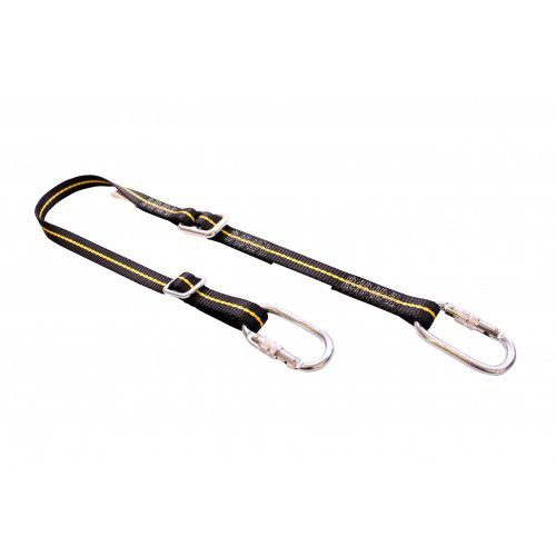 Webbing fall arrest lanyard - RGL24 - RidgeGear Ltd - adjustable