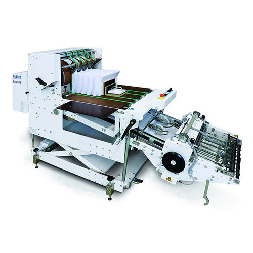 Vertical stacker - SBAP series - MBO-folder - mobile / sheet / automatic