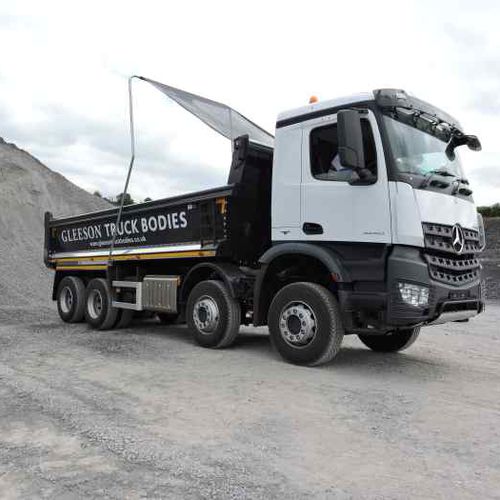 Hydraulic truck cover - T3 TipperCover - Transcover