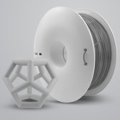 3D printer HIPS filament - Fiberlogy - 1,75 mm / gray / sustainable