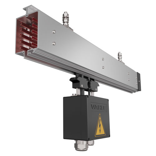 Security conductor rail - LSV - VAHLE - copper / power / insulated