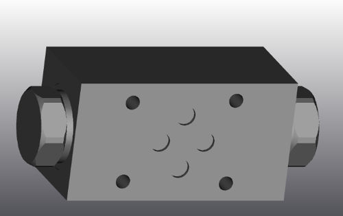 Ball check valve - ERM103AB - EUROFLUID HYDRAULIC SRL - cast iron ...