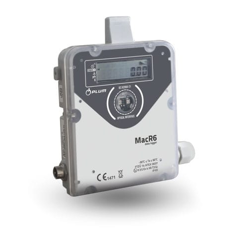 Flow data-logger - MacR6 - PLUM Sp z.o.o - wireless / with LCD display ...