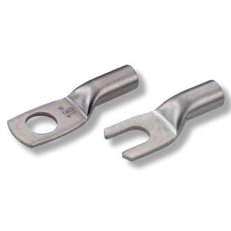 Ring solderless terminal - 13254 - Druseidt - fork / flat / non-insulated