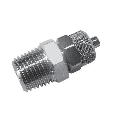 Pneumatic fitting - RC series - Waircom - screw-in / brass