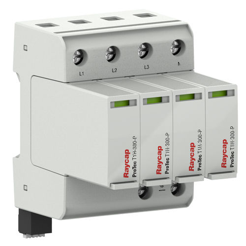 Type 2 surge protector - ProTec T1H - Raycap - type 1 / class II / class I