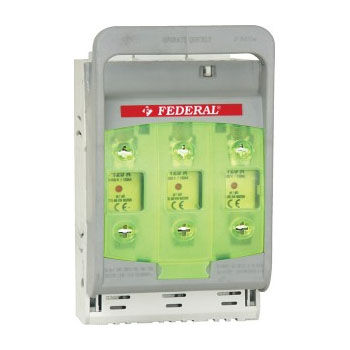 Tripolar disconnect switch - FHS series - Federal Elektrik - with NH ...
