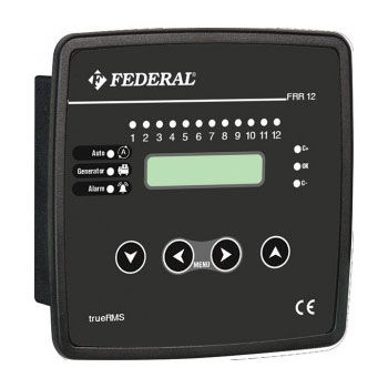 Power factor control relay - FRR series - Federal Elektrik - panel ...