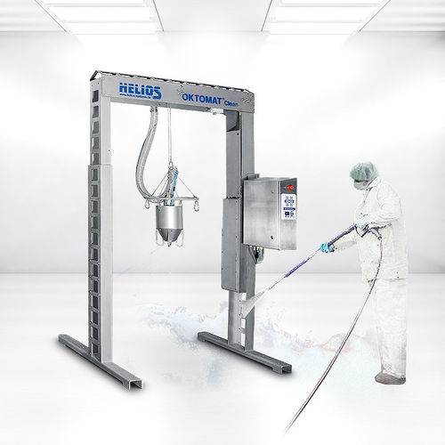 Vibrating big bag unloading machine - Oktomat® SOS INOX - HELIOS ...