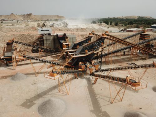 Cone crushing and screening plant - Fabo Crushing Screening & Concrete Plants - stationary ...