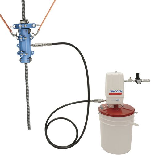 Wire rope lubricator - SKF Lubrication Systems Germany GmbH