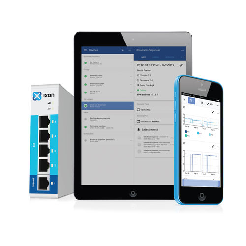 Monitoring software - IXplatform - IXON bv - reporting / data export ...