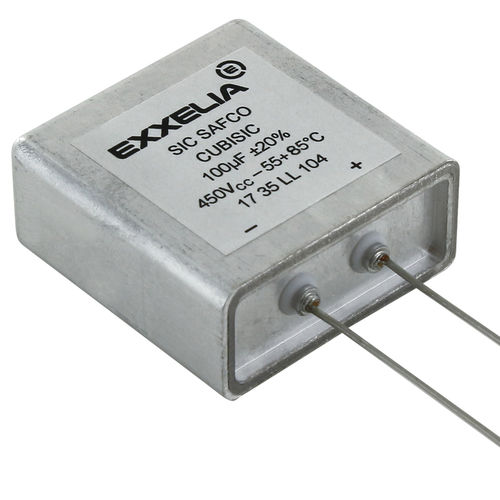Electrolytic capacitor - CUBISIC - EXXELIA - radial lead / with low ...