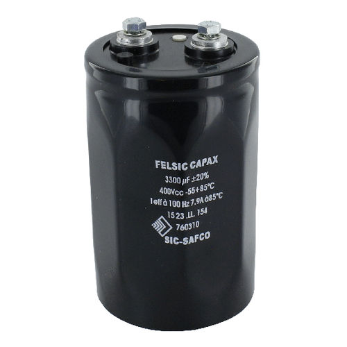 Electrolytic capacitor - FELSIC CAPAX - EXXELIA - screw terminal