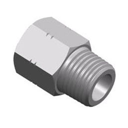 Male-female fitting - S5N JIC series - WUXI SAMWAY CO.,LTD - hydraulic ...