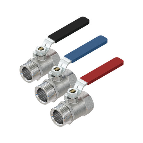 Water tap - HPS International - lever-operated / male-female / 3/4