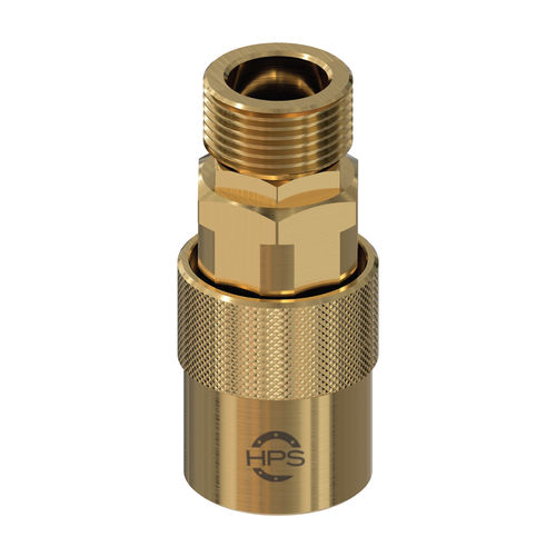 Male fitting - HPS International - hydraulic / socket / threaded