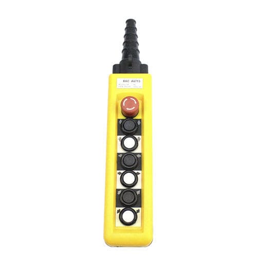 6-button pendant station - XAC7 - Lssine - control / for cranes / for hoists