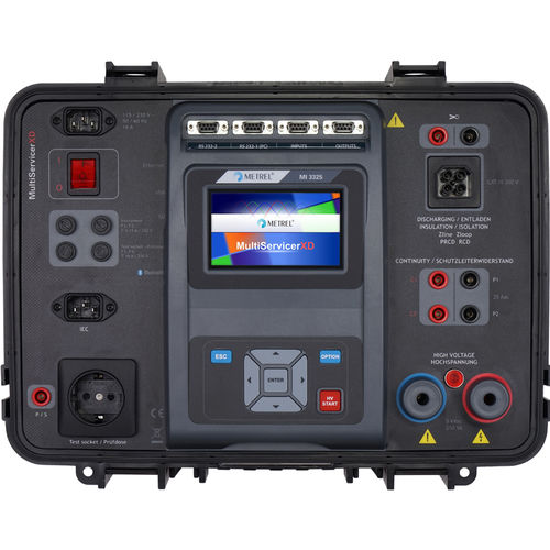 Voltage tester - MI 3325 MultiServicerXD - METREL - continuity ...