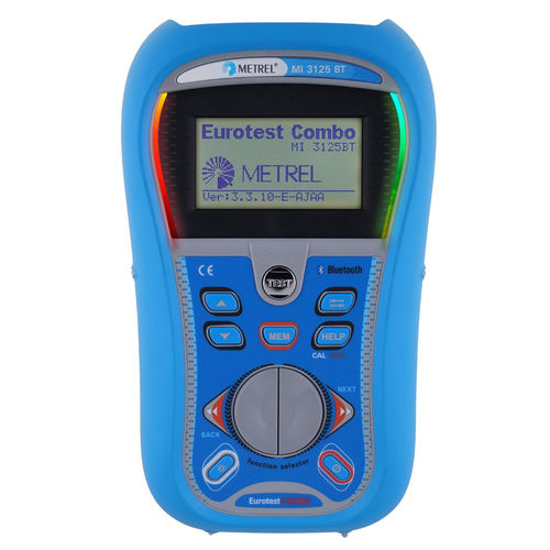 Voltage tester - MI 3125 BT EurotestCOMBO - METREL - continuity ...