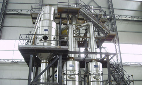 Falling film evaporator - Ing.A.Rossi - forced circulation / process ...