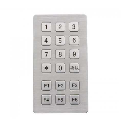 18-key keypad - D-8909 - ShenZhen DAVO Electronics Co., Ltd - panel ...
