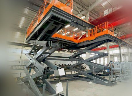 Fixed scissor lift platform - SJG1.0-11 - Jinan Gradin Machinery Co ...